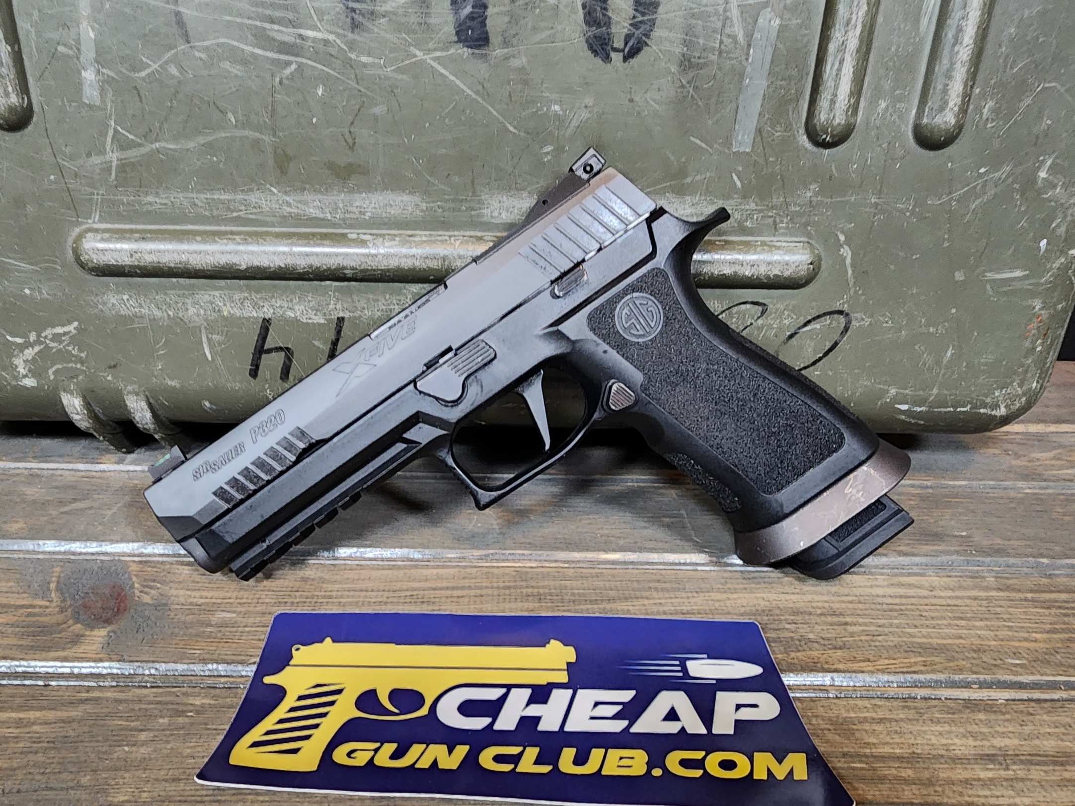 SIG SAUER P320 X-FIVE FULL SIZE 9MM PISTOL 21 ROUNDS PRE-OWNED