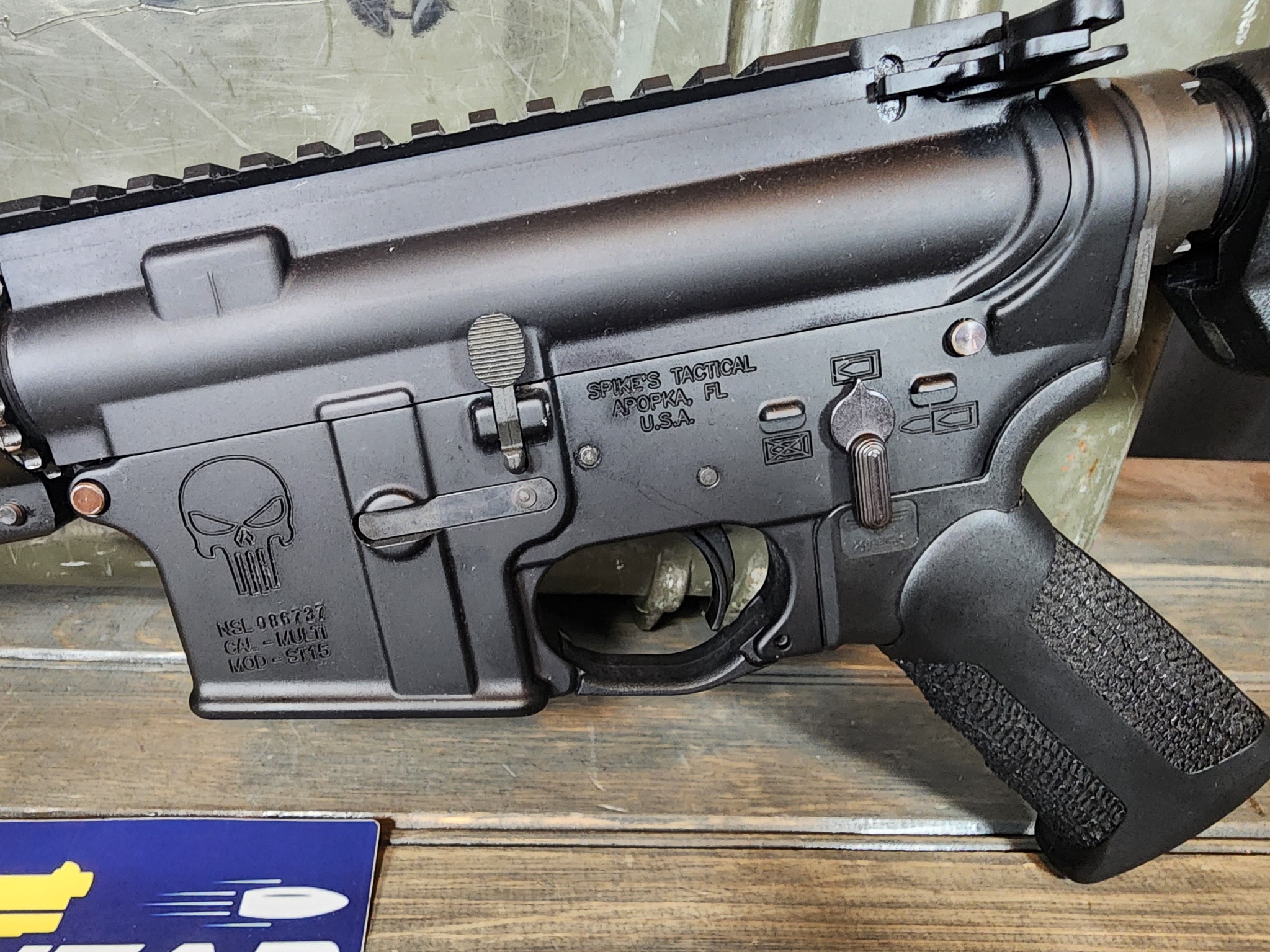 SPIKES TACTICAL 16 INCH AR-15 RIFLE 5.56 PRE-OWNED