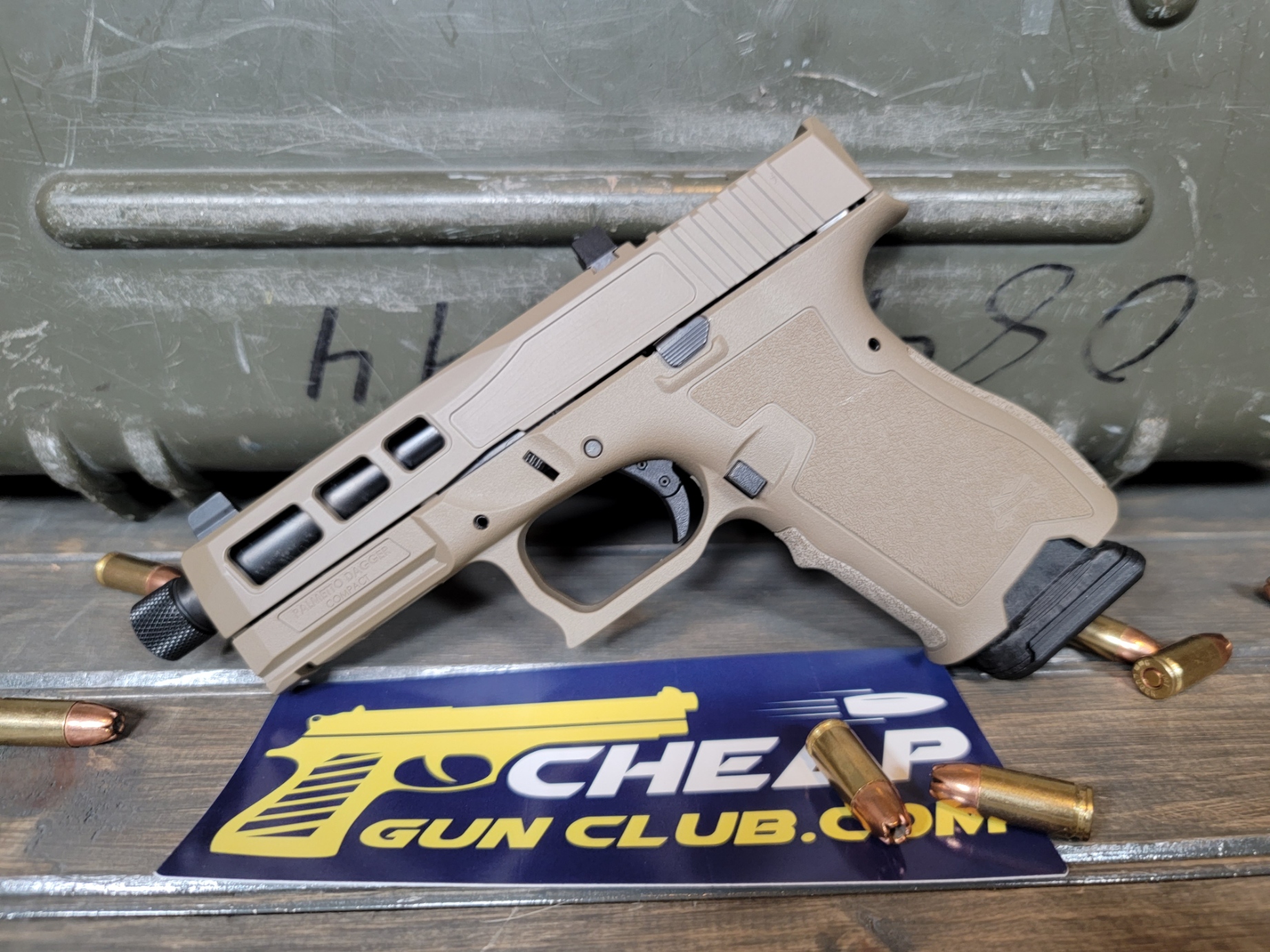 PSA DAGGER COMPACT 9MM PISTOL WITH SW1 EXTREME CARRY CUT RMR SLIDE AND
