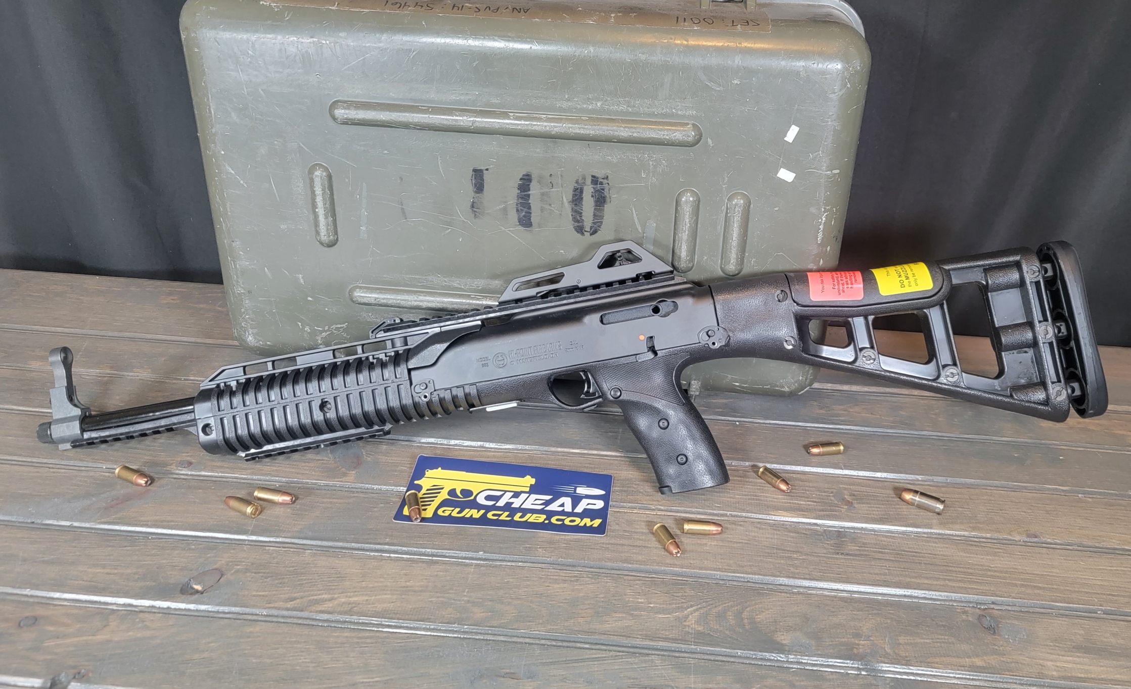 HI-POINT 995 TS 9MM BLACK CARBINE 16.5 INCH BARREL 10 ROUNDS PRE-OWNED ...